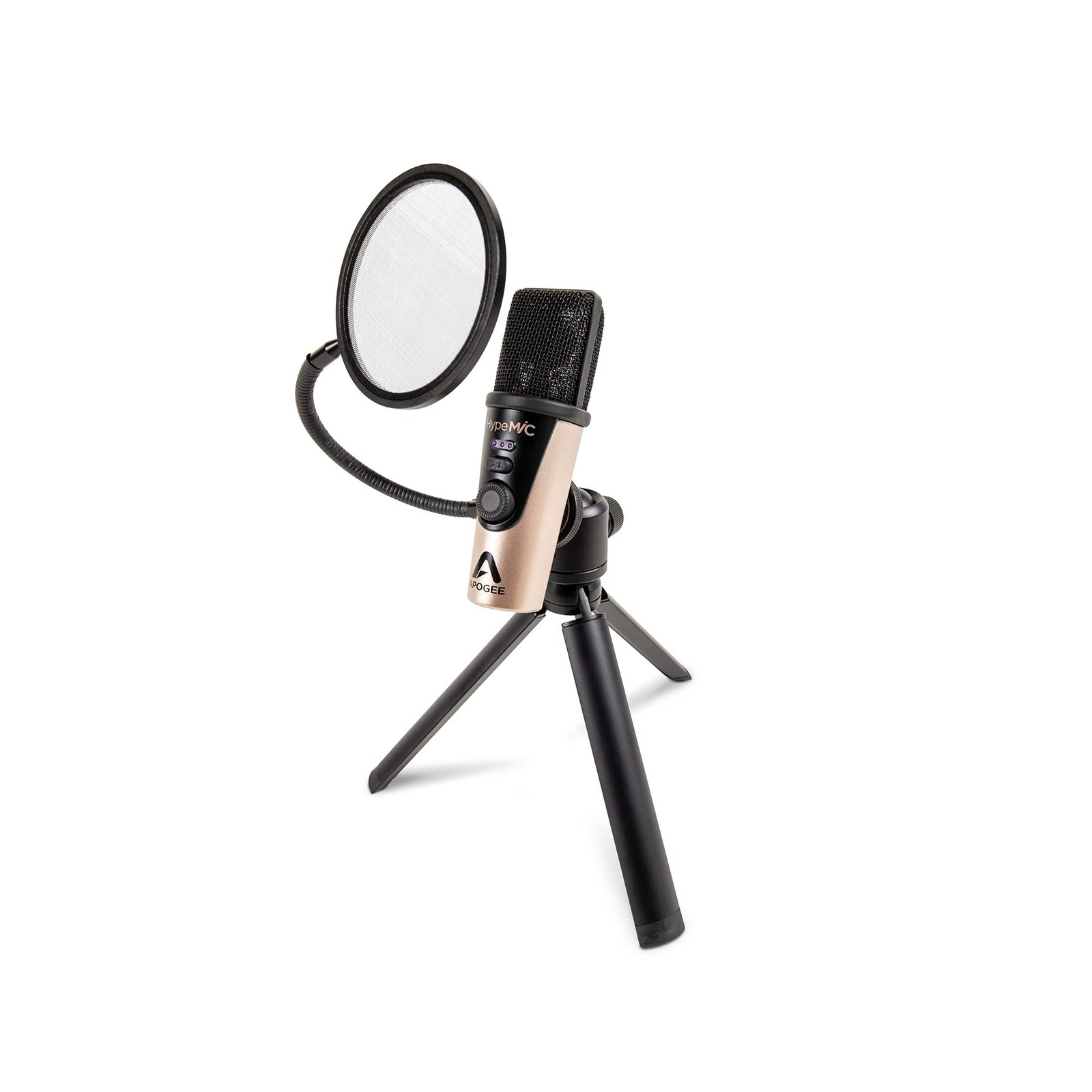 Apogee Hype Mic - USB Microphone with Analog Compression for Capturing ...