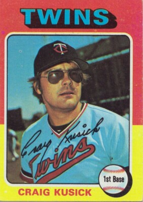 1975 Topps #297 Craig Kusick RC EX | eBay