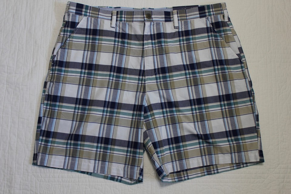 NEW MENS CROFT & BARROW PLAID SHORTS NWT VARIOUS SIZES & COLORS | eBay