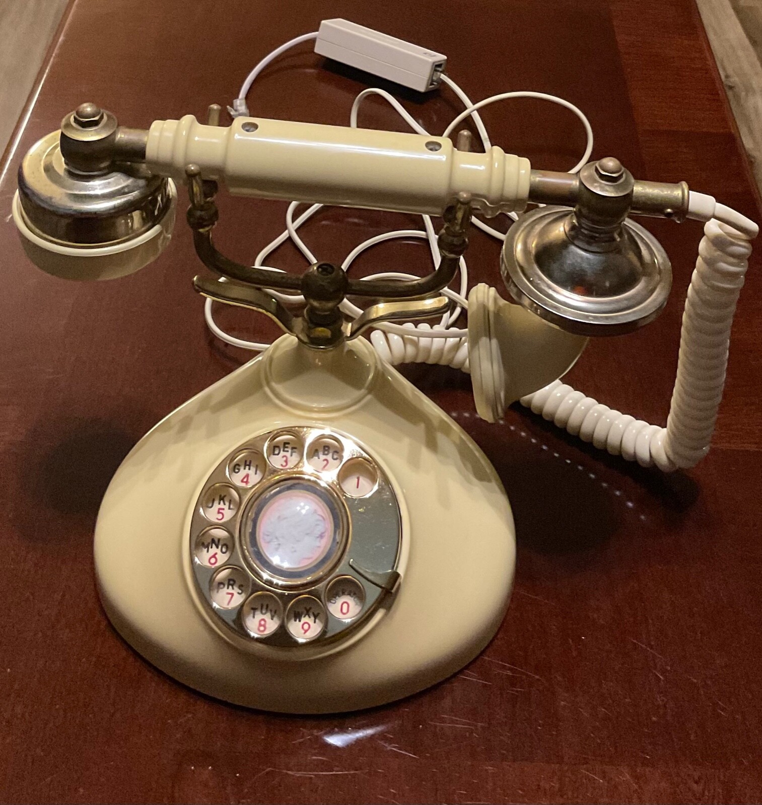Vintage 1940/1950's Telephone Victorian Style Dial Desk Phone | eBay