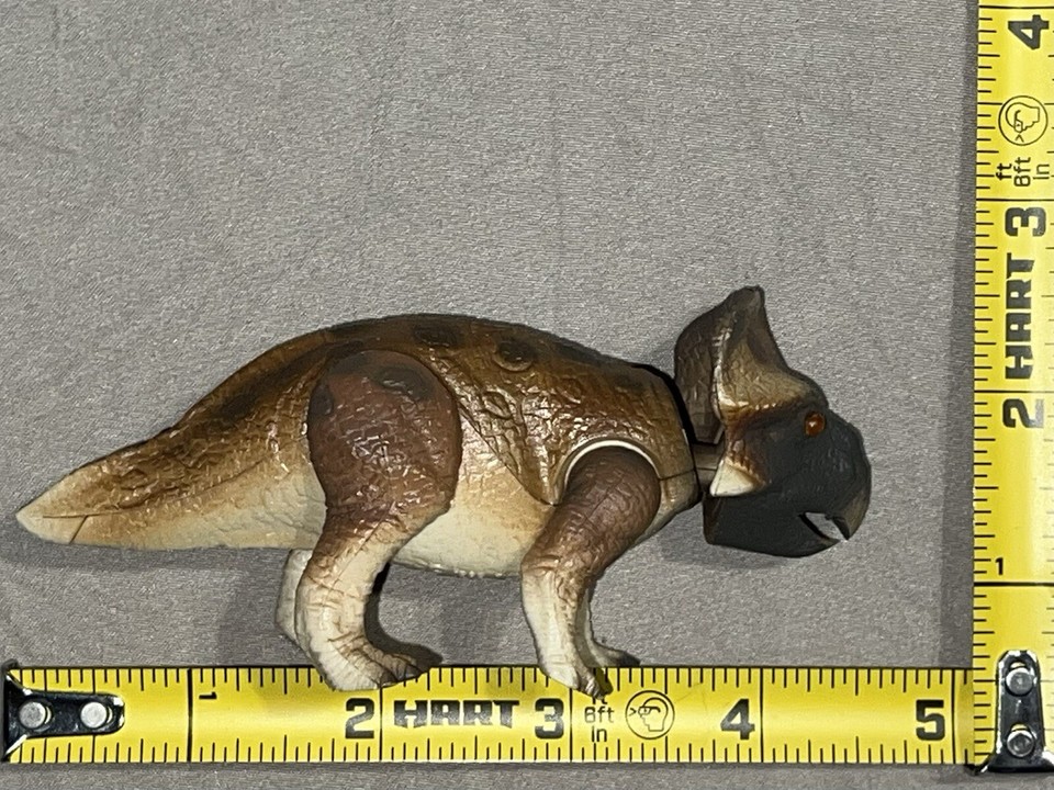TYCO VTG 1988 DINO RIDERS VALORIAN PROTOCERATOPS DINOSAUR FIGURE Swivel ...