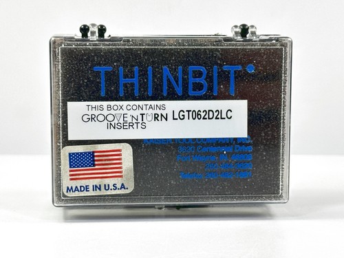 Kaiser THINBIT LGT062D2LC New Carbide Inserts 6pcs | eBay