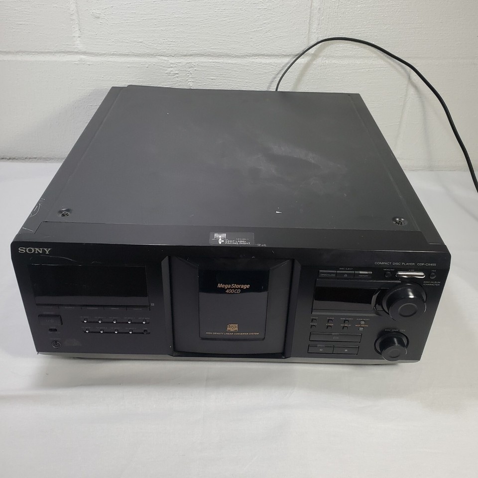 Sony CDP-CX455 400 Disc CD Mega Storage Player ** Not Working*** | eBay