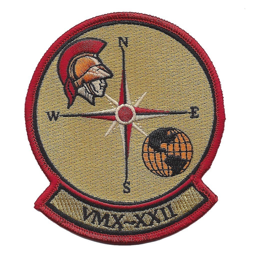 USMC VMX-22 OPERATIONAL TEST EVALUATION SQUADRON PATCH MV22 OSPREY YUMA ...
