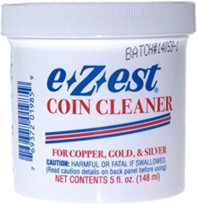 5oz e-Z-est Coin Cleaner for Gold Silver and Copper Coins | eBay