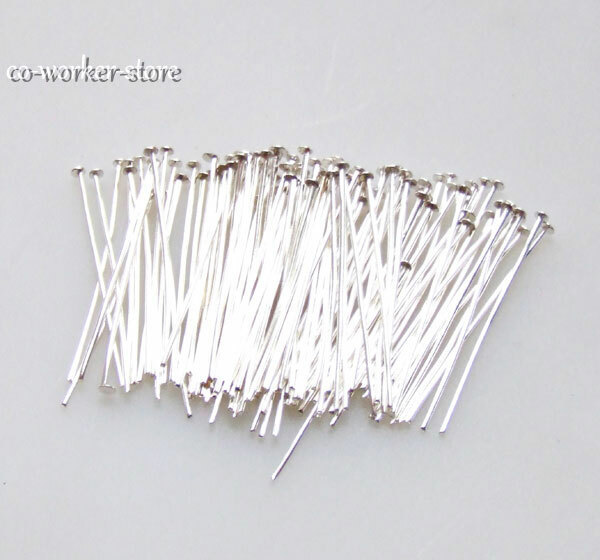 1000pcs DIY head pin Eye pin Iron variations color jewelry marking ...