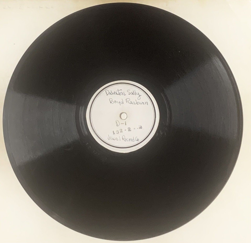 Boyd Raeburn Ginnie Powell 78 Temptation / Dalvatone Sally JEWEL DEMO ...