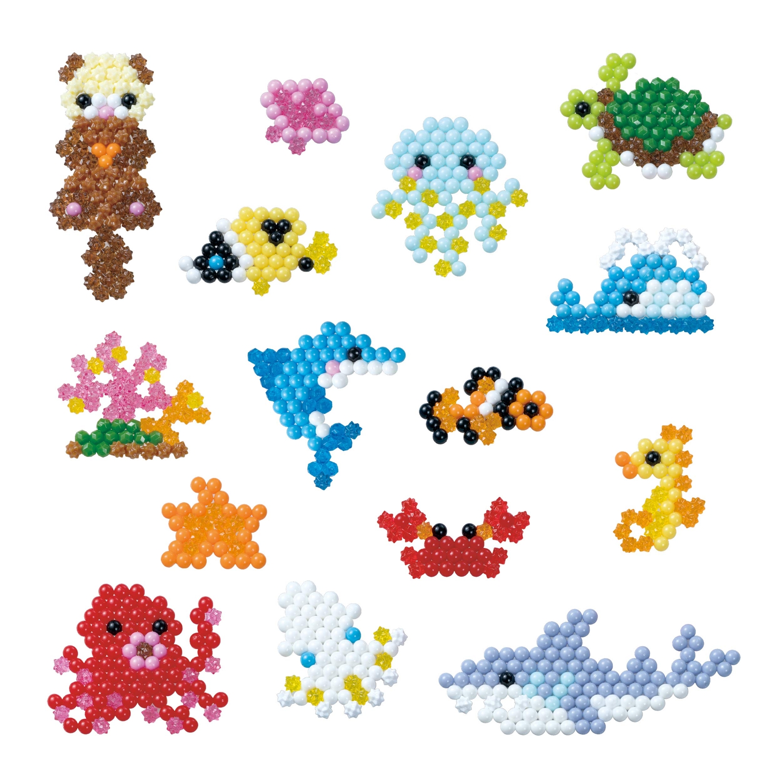 Aqua Beads Sold separately [Star Beads Sea creatures Set] AQ-319 | eBay