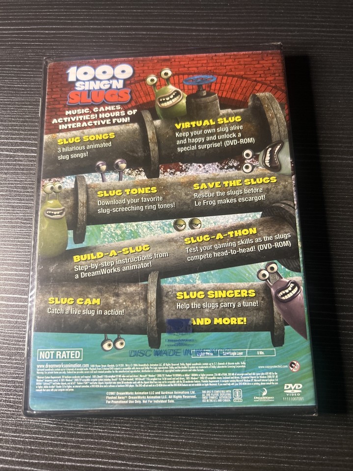 1000 Sing'n Slugs DVD NEW SEALED DreamWorks | eBay