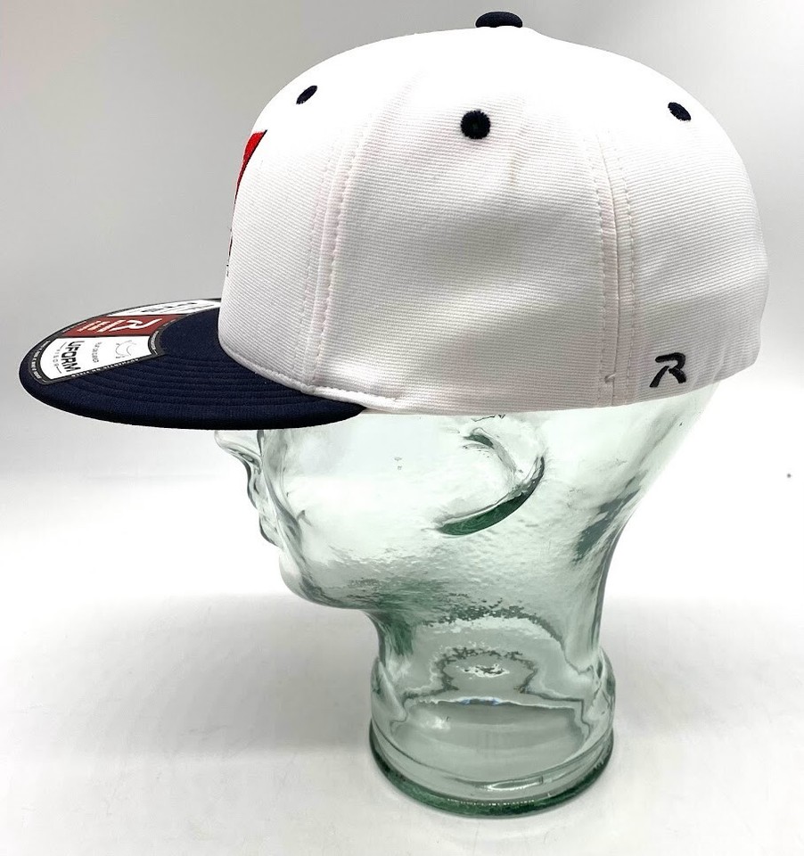 Richardson PTS20 Stretch-Fit Baseball Hat Size S / M White Black Red A ...