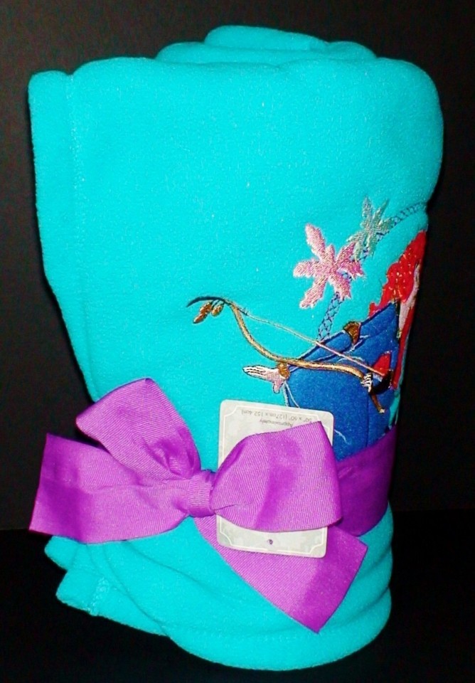 2012 Disney - Princess Merida Character Fleece Throw Blanket - Brave ...