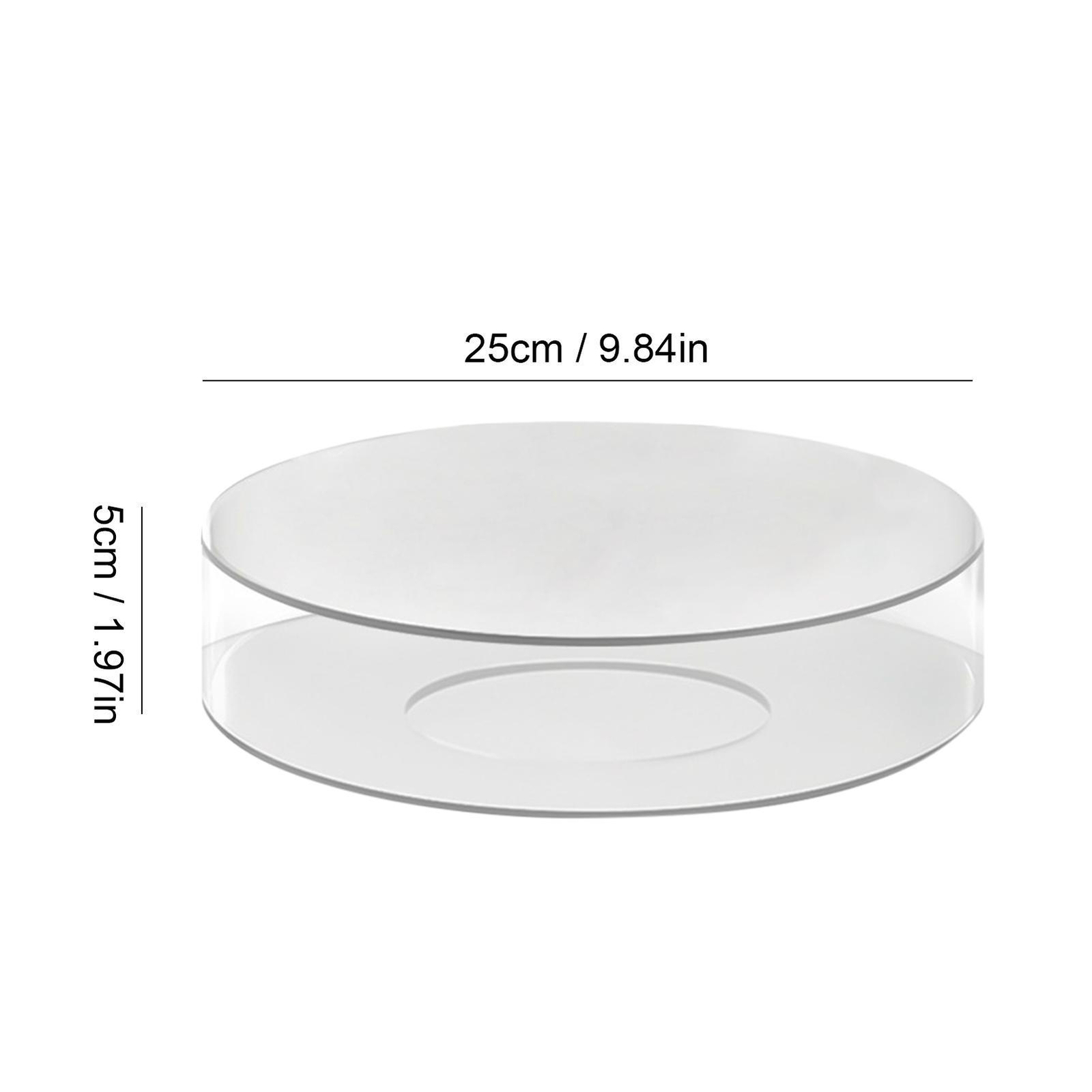 Cake Dessert Stands Display Riser Acrylic Cylinder Fillable Round Cake ...