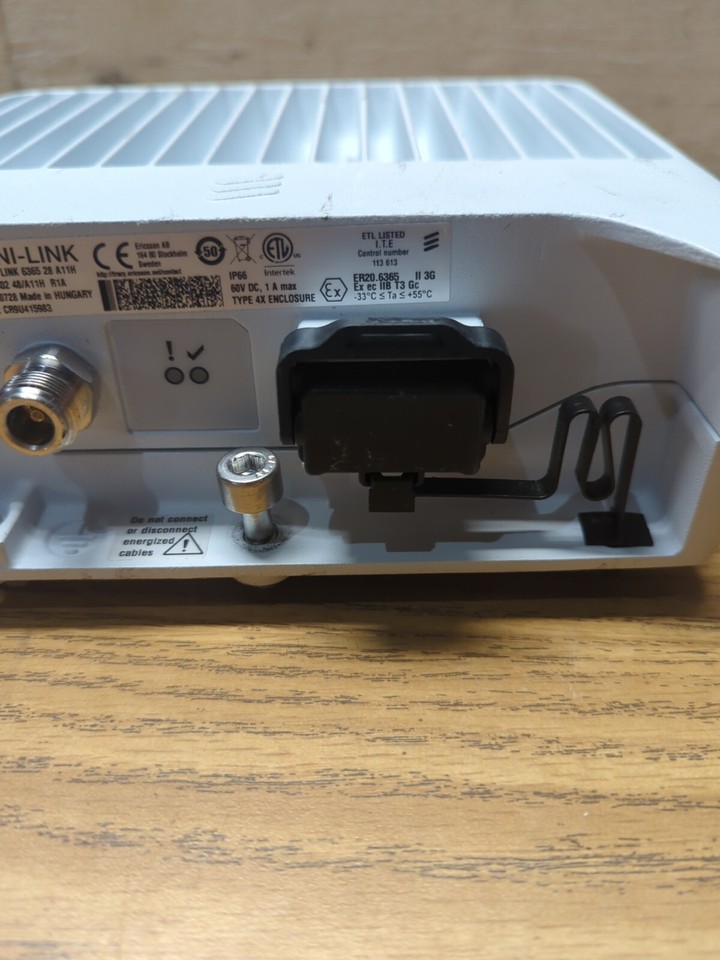 ERICSSON MINI-LINK 6365 28 A11H HIGH CAPACITY SL AGGREGATION 16K QAM ...