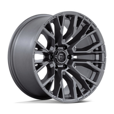 Fuel 1PC D848 REBAR 20X10 6X139.7 -18 106.10 MATTE GUNMETAL Wheel/Rim ...