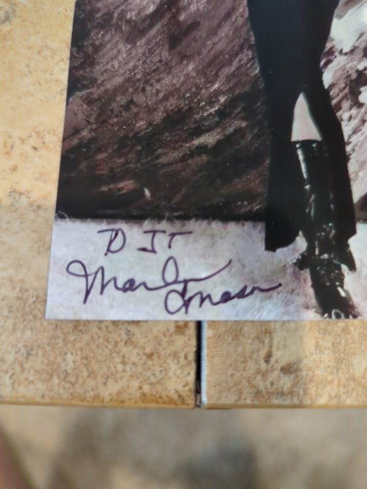 Marlyn Mason Hand Signed 4x6 Autograph Guaranteed Authentic | eBay