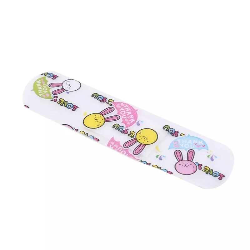 Cute Kawaii Children's Plasters 20 - Sterile Waterproof Transparent Kid ...