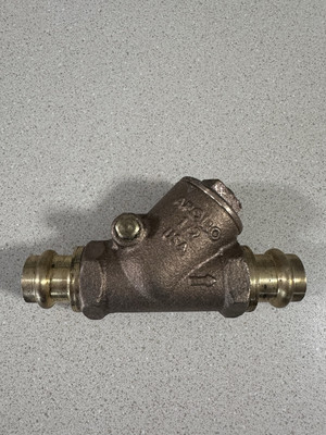 Apollo 1/2” Propress Swing Check Valve LF | eBay
