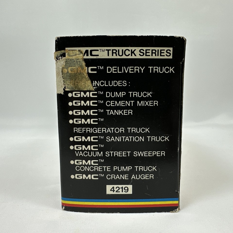Vintage Shinsei Japan Diecast GMC Delivery Truck 4219 1:60 Scale in Box ...