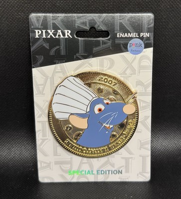 Disney PALM Remy Coin Pin LE 300 Ratatouille Pink A La Mode | eBay