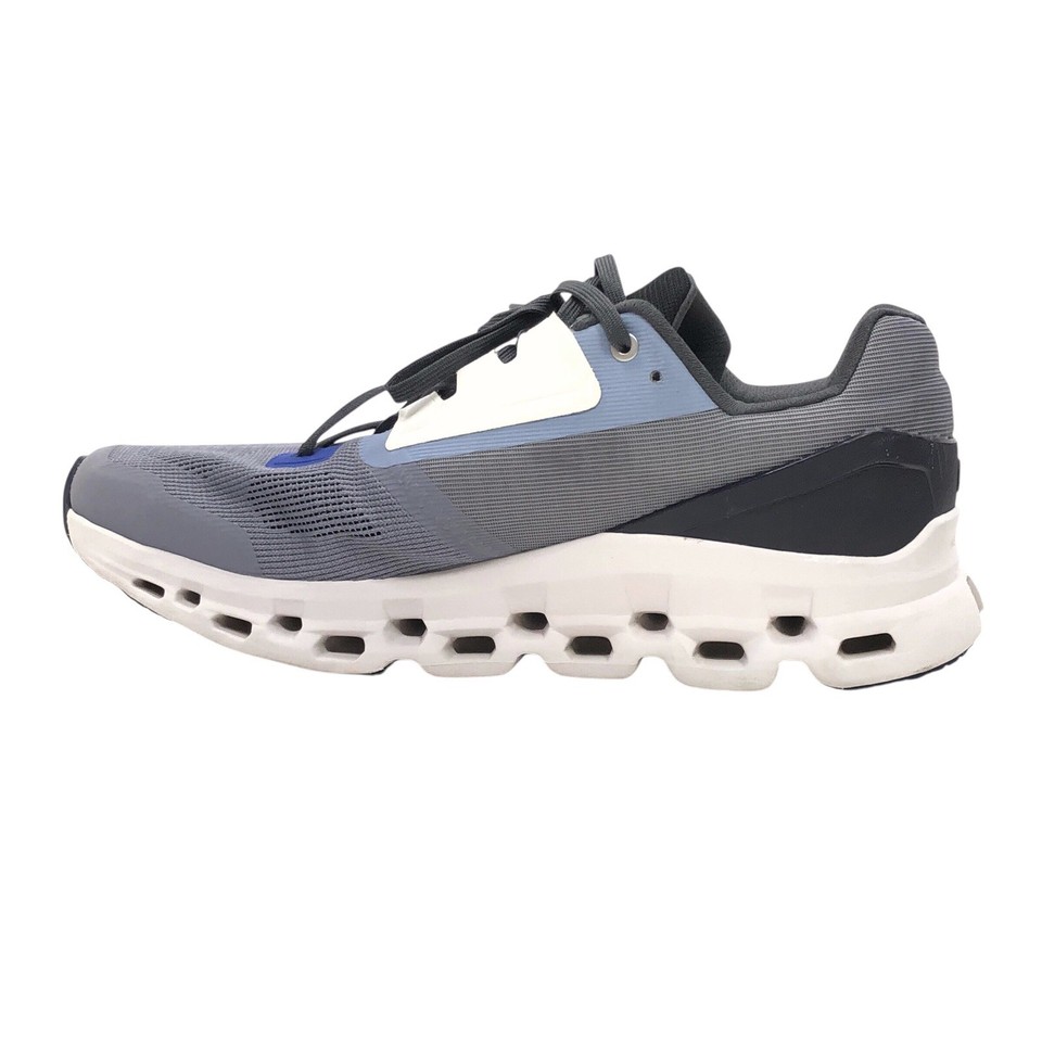 On Cloudstratus Sneaker Fossil Gray Midnight Comfort Running Shoes Men ...