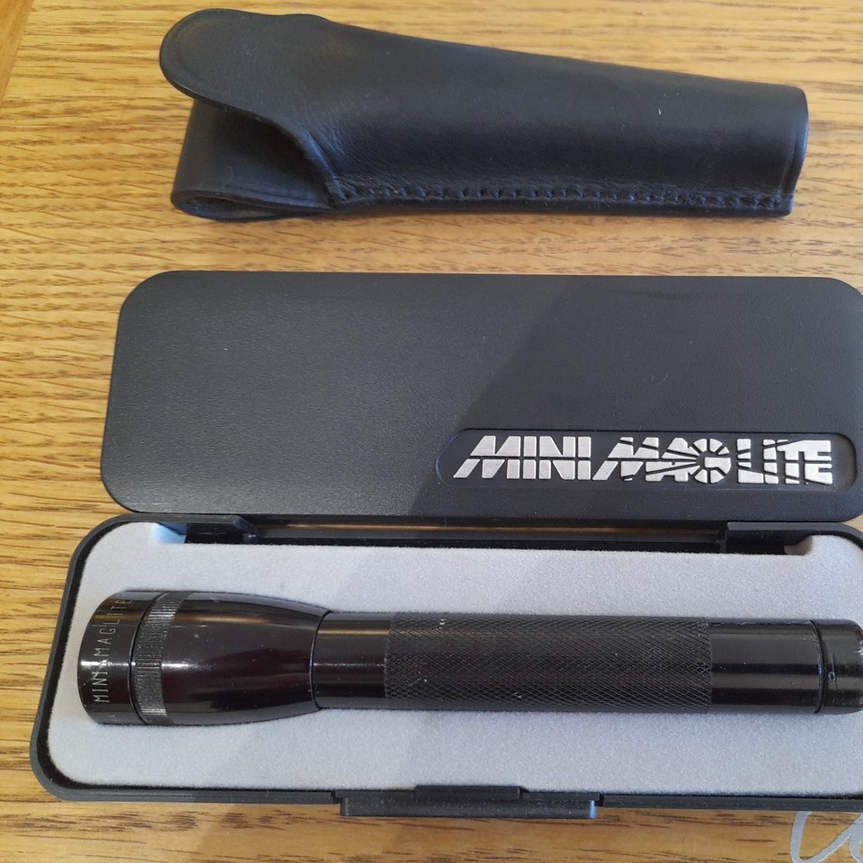 Mini Maglite Torch. Two AAA batteries. (not led) Batteries not Included ...