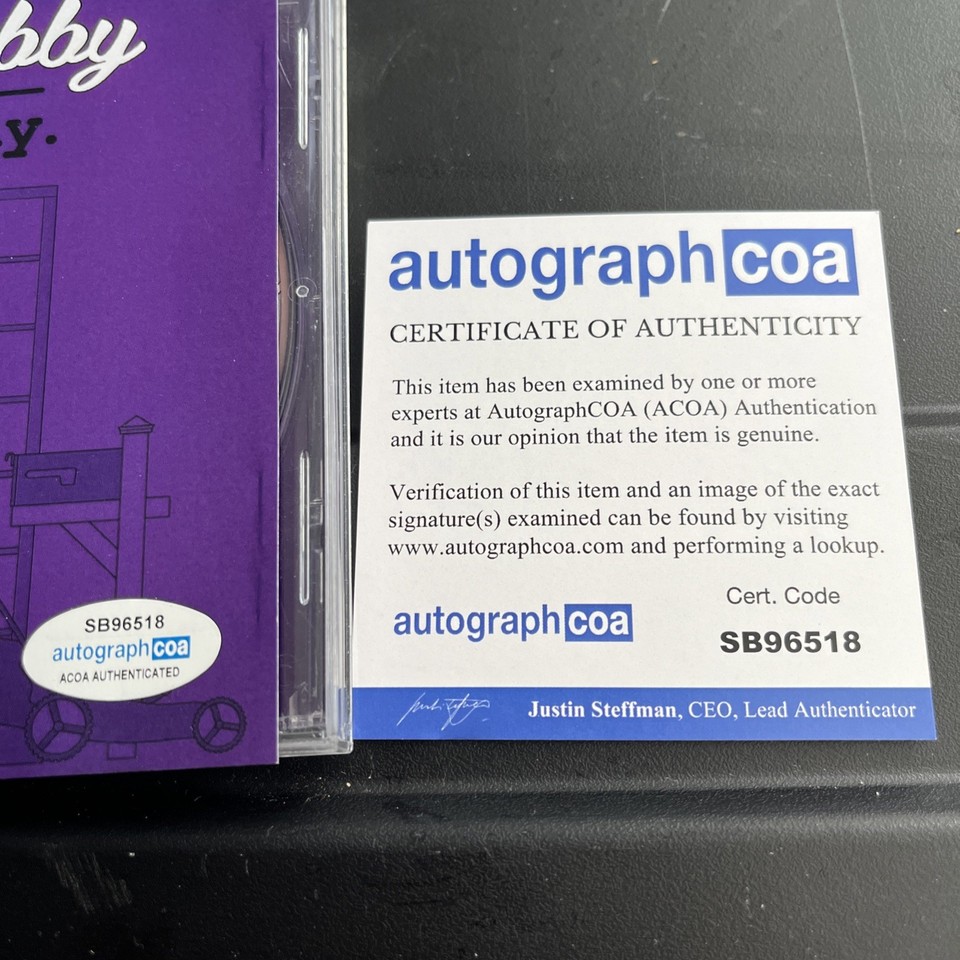 RAPPER CHRIS WEBBY SIGNED AUTOGRAPHED CD STILL WEDNESDAY ACOA CERTIFIED ...
