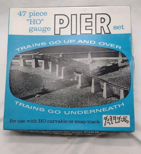 Atlas 47 Piece HO Gauge Pier Set / Good Condition | eBay