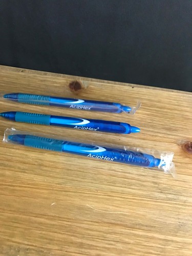 Lot of 3 ACIPHEX Drug Rep Pharmaceutical COLLECTIBLE Clicker Pens ...