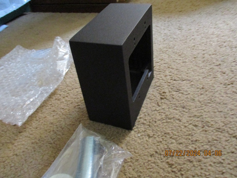 Water Saver Faucet Co. Double Face Cast Electrical Device Box E600 with ...