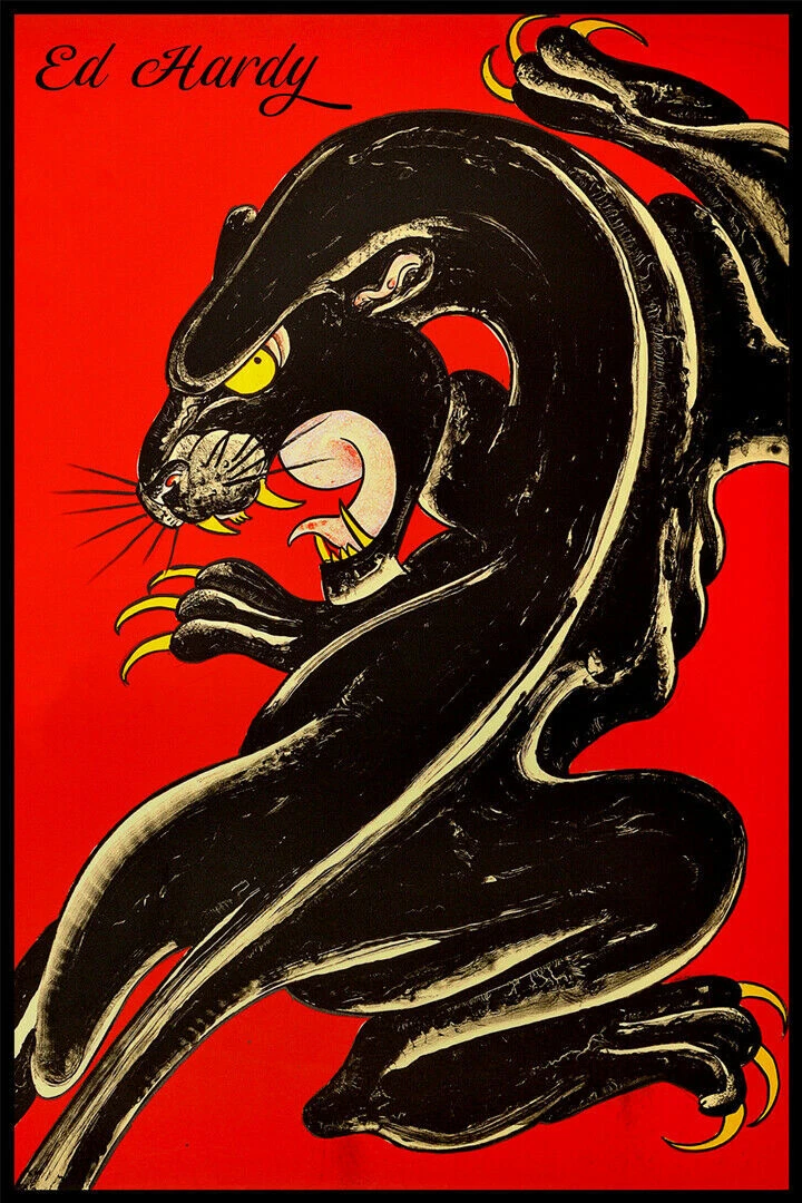 Ed Hardy Panther Design