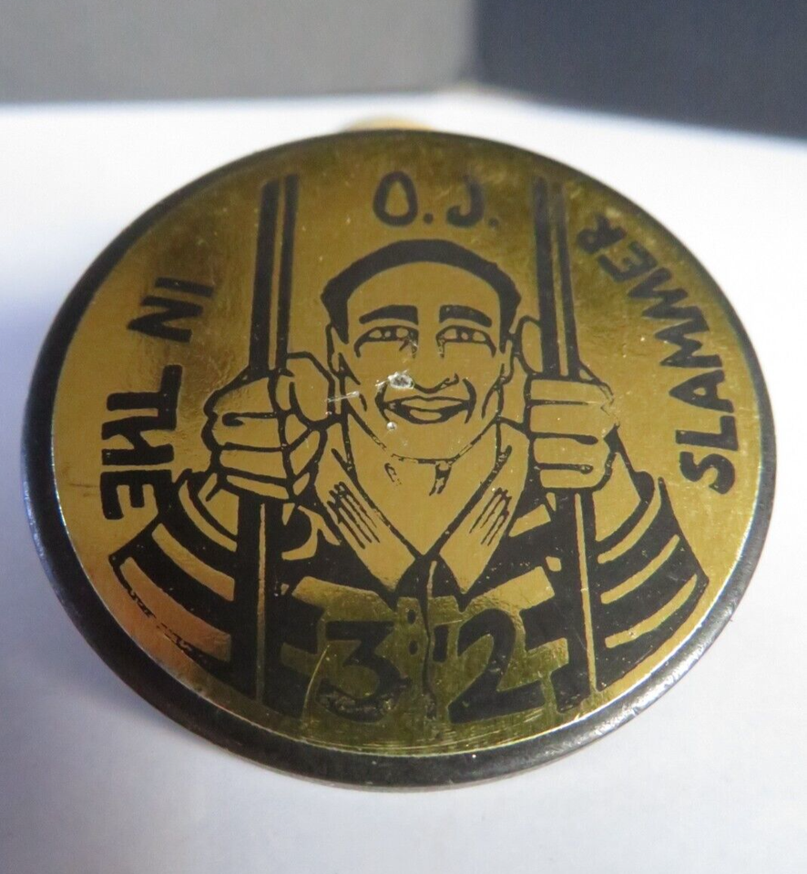 1990s VINTAGE OJ Simpson POG Slammer Coin Metal "OJ in the Slammer #32 ...