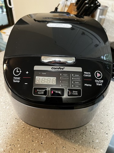 COMFEE' MB-FS5077 5.2Qt Rice Cooker 10 Cup Programmable All-In-1 Multi ...