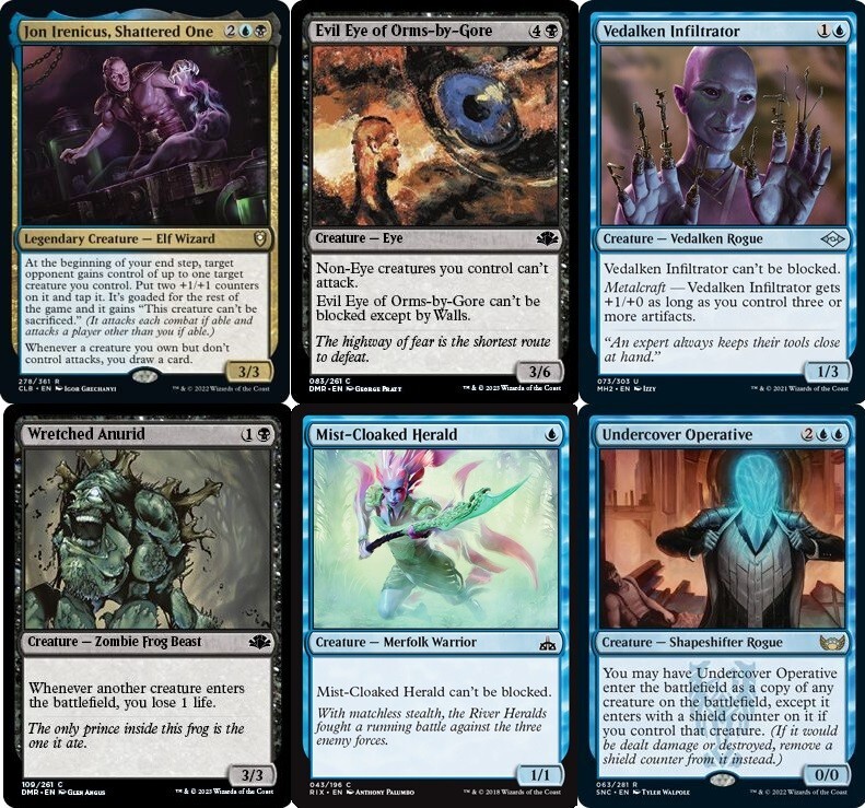 MTG Commander EDH Deck Jon Irenicus, Shattered One 100 Magic Cards Deck ...