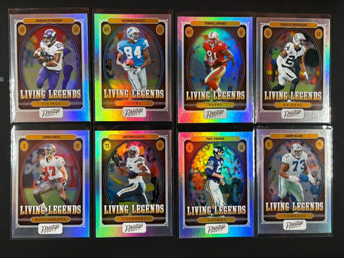 2024 Panini Prestige Football Living Legends Insert You Pick Choose ...