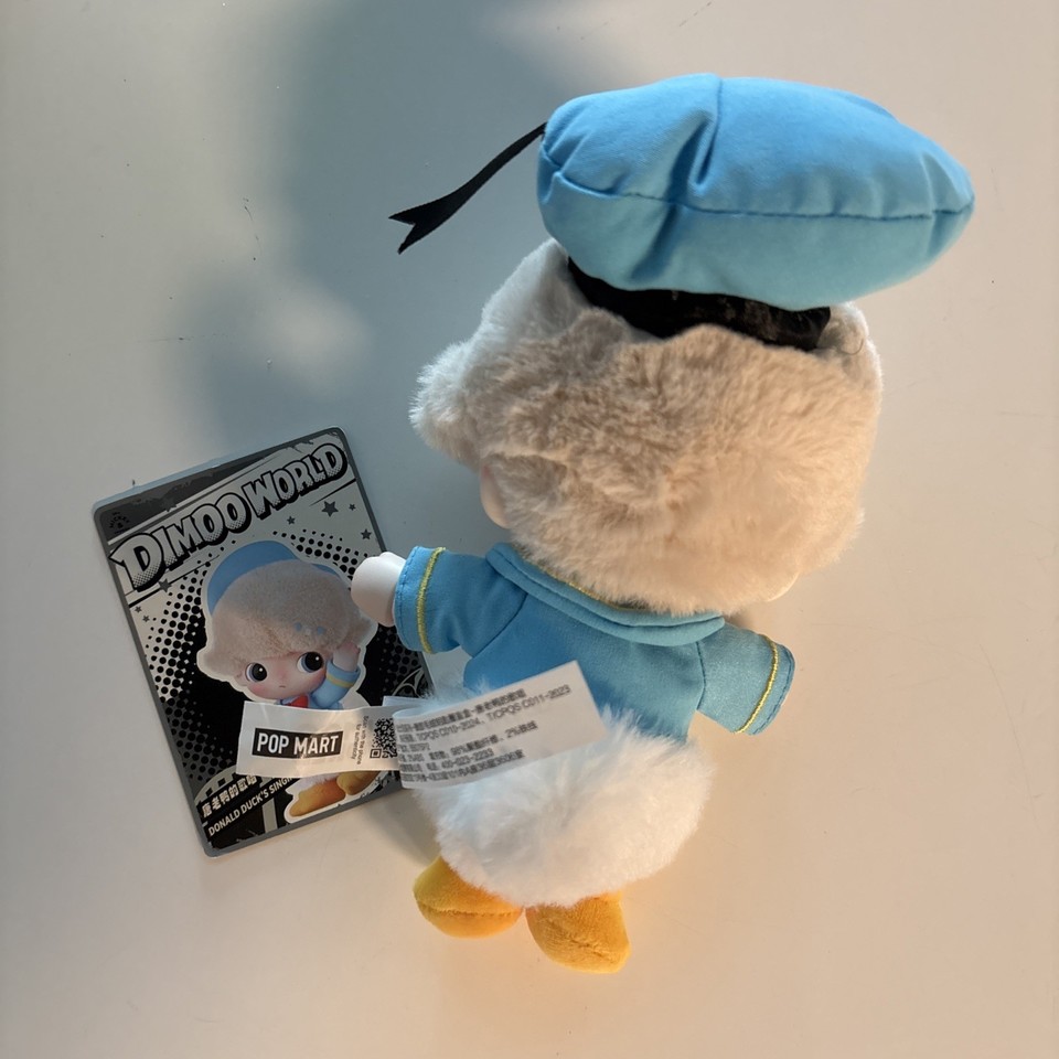 POPMART DIMOO WORLD × DISNEY Series-Vinyl Plush Keychain Blind Box ...