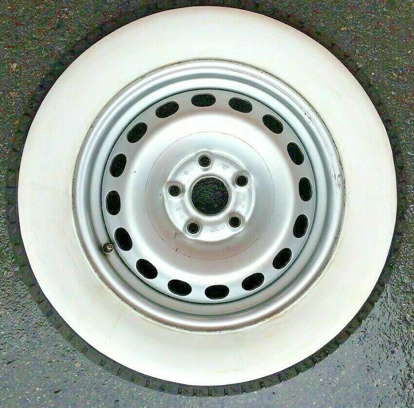 15 Inch Rims 3'' Wide Whitewall Topper Tire Trim Insert Firestone Style ...