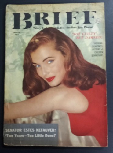 Brief Magazine March 1953 Marilyn Monroe Article Pictorial | eBay