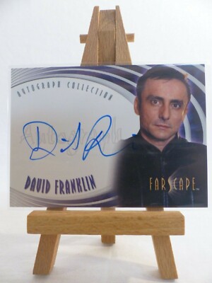 Farscape Season 4 Autograph Card Auto A25 David Franklin as Lt. Braca ...