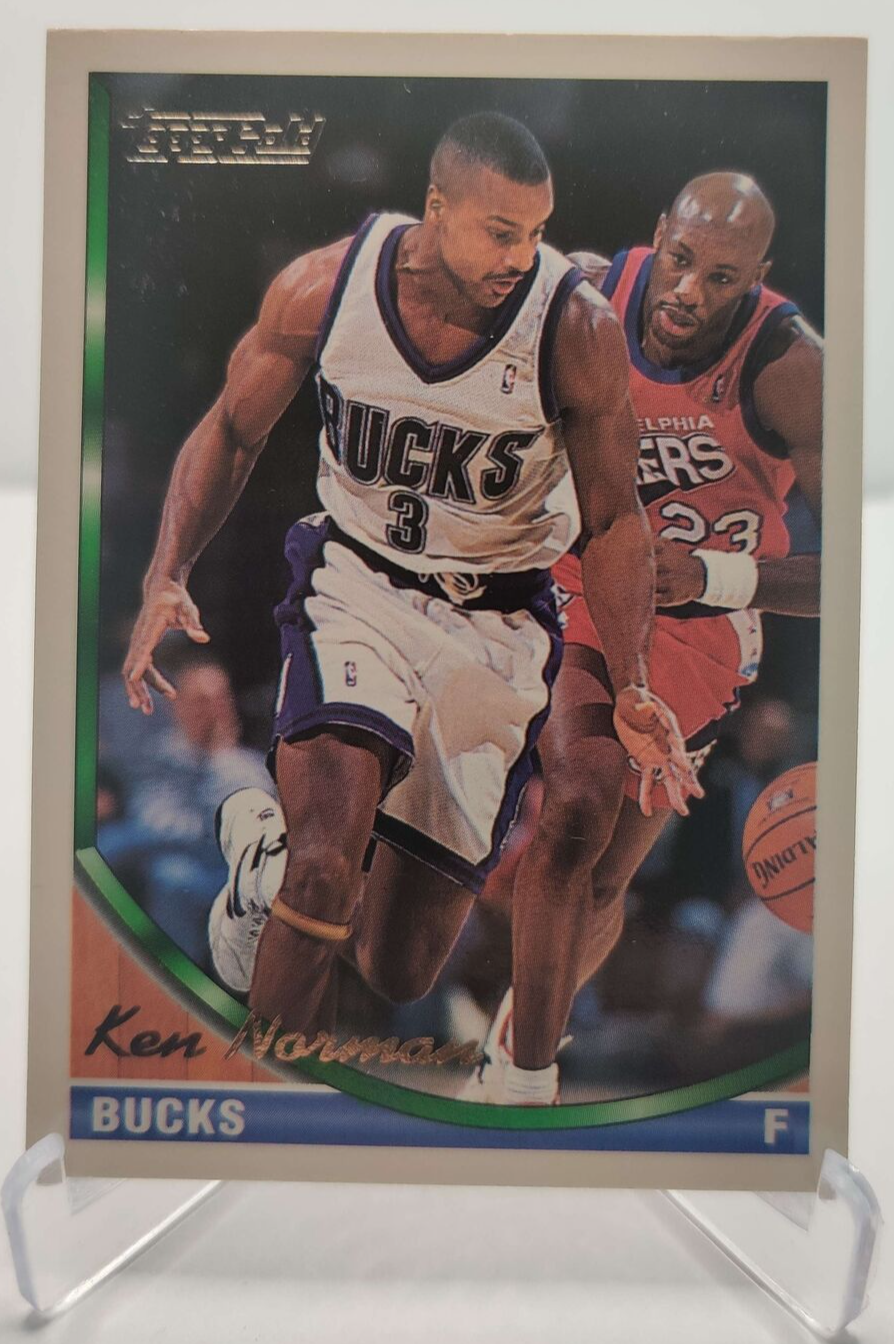 1993-94 Topps Gold #321 Ken Norman Milwaukee Bucks Basketball Card | eBay