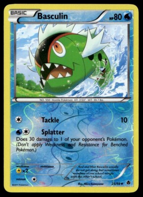 2011 Black & White - Emerging Powers Basculin Reverse Holo Basic ...