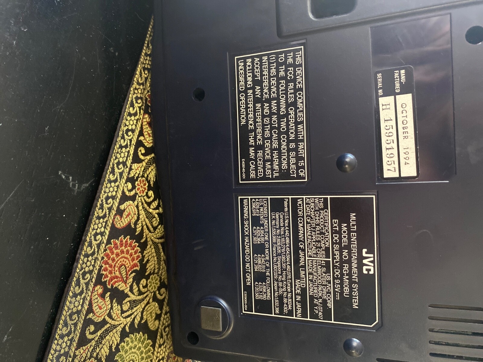 sega genesis jvc x'eye sega genesis console only | eBay