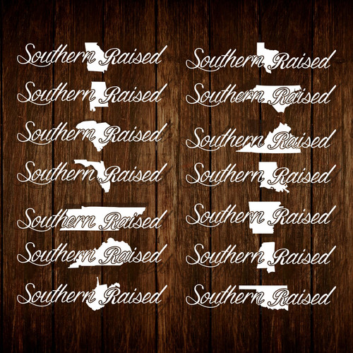Southern Raised Decal Sticker | eBay