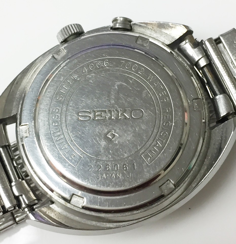 Seiko Bell-Matic Automatic Vintage Original Genuine Watch 4006 7002 cal ...
