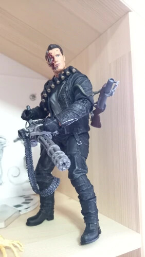 Arnold Schwarzenegger The Terminator T800 Action Figure Model Toy 18cm ...