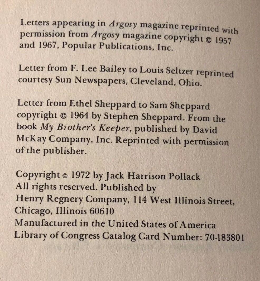 Jack Harrison Pollack DR. SAM: AN AMERICAN TRAGEDY 1st Edition 1st ...