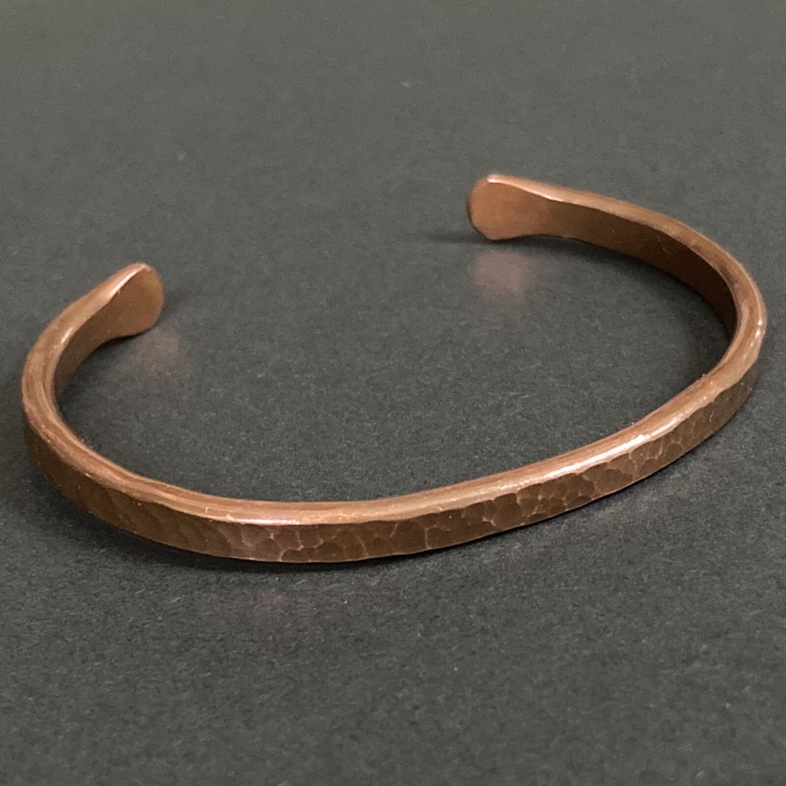 RC Native American Slender Hammered Copper Cuff Brace… - Gem