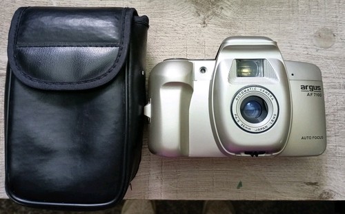 Argus AF710D Auto Focus 35 mm Camera with "Flip Up" Flash W/ Case | eBay