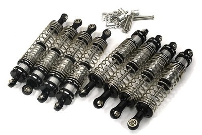 Billet Machined Performance Shock Set (8) for Tamiya Super Clod Buster ...
