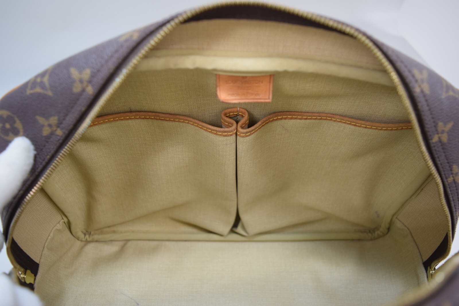 Auth Louis Vuitton Deauville Hand Bag Monogram Canvas M47270 LV 50655 ...