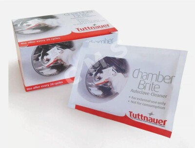 TUTTNAUER Chamber Brite Autoclave Sterilizer Cleaner Packets 10/BX ...
